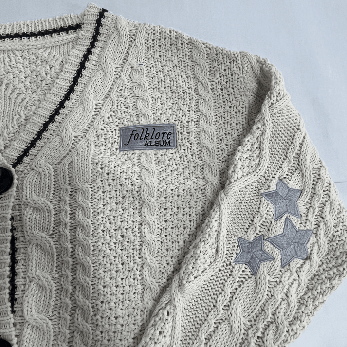 Taylor Swift Folklore Album Cardigan – Shoptown Boutique