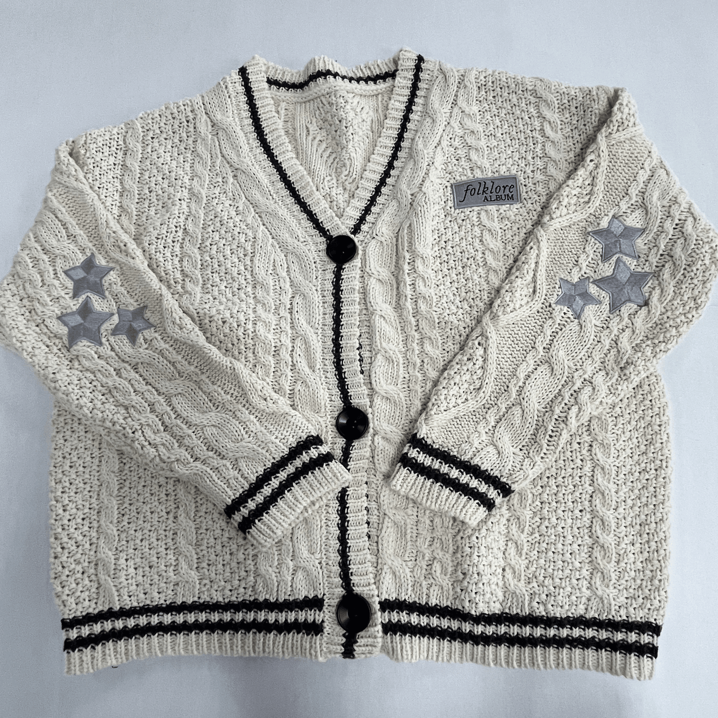 Taylor Swift Folklore Album Cardigan With Folklore Scarf – Shoptown ...